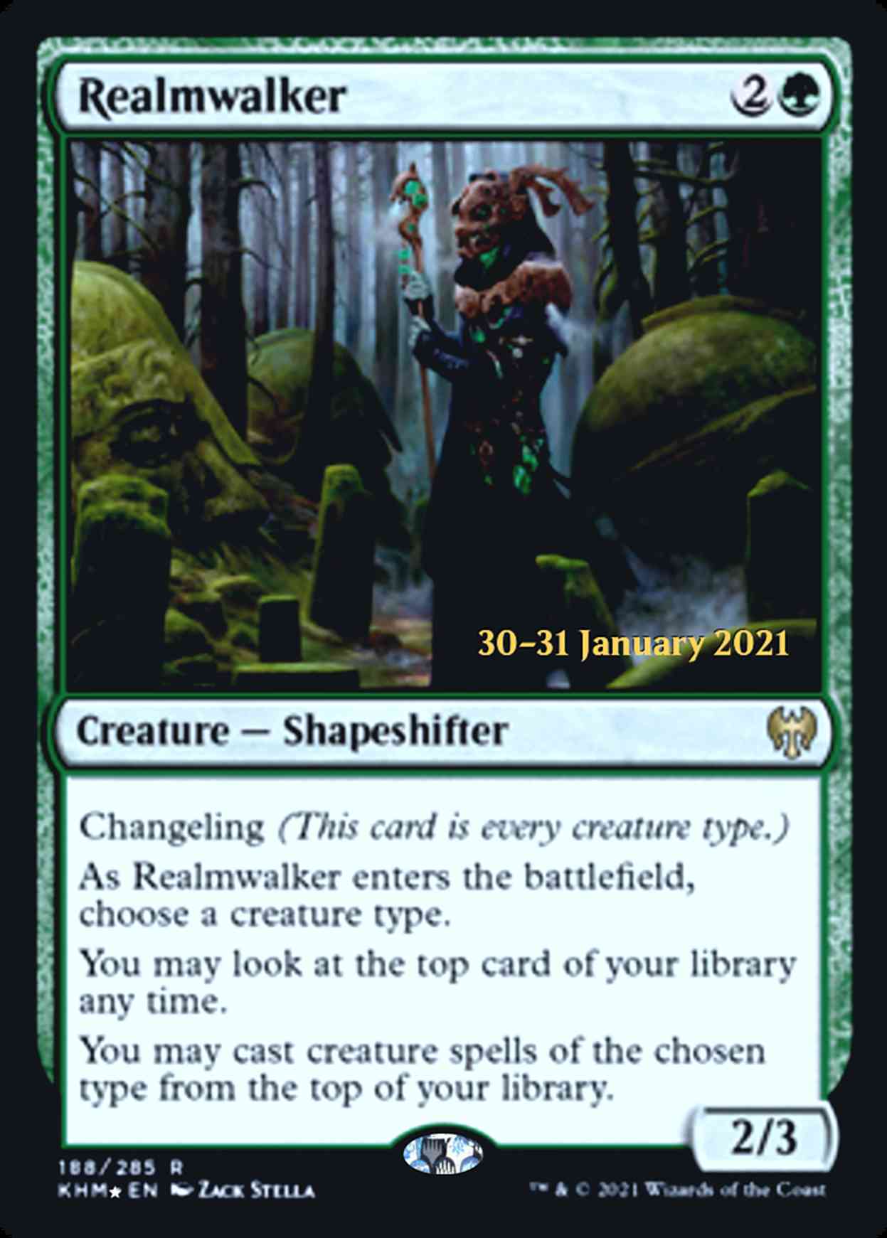 Realmwalker Price from mtg Prerelease Cards