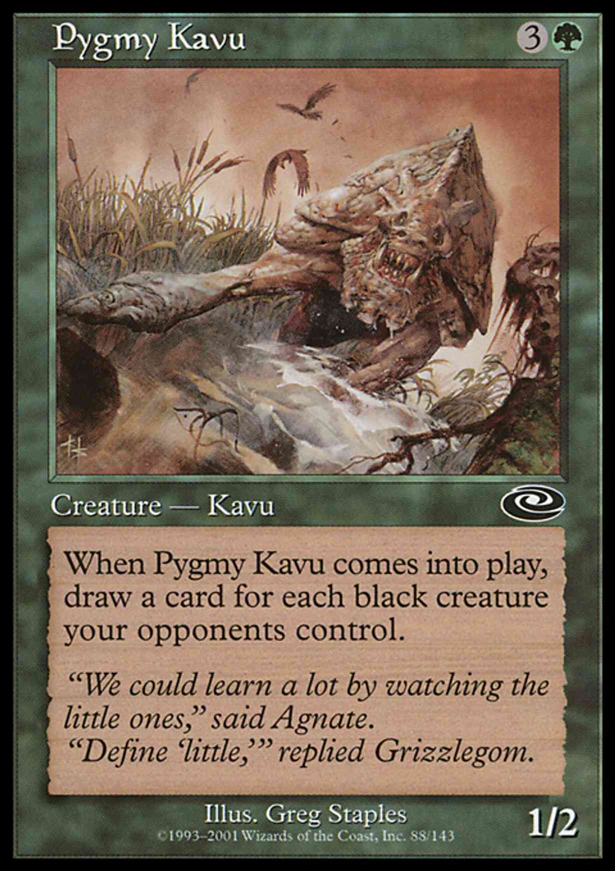 Pygmy Kavu Price from mtg Planeshift