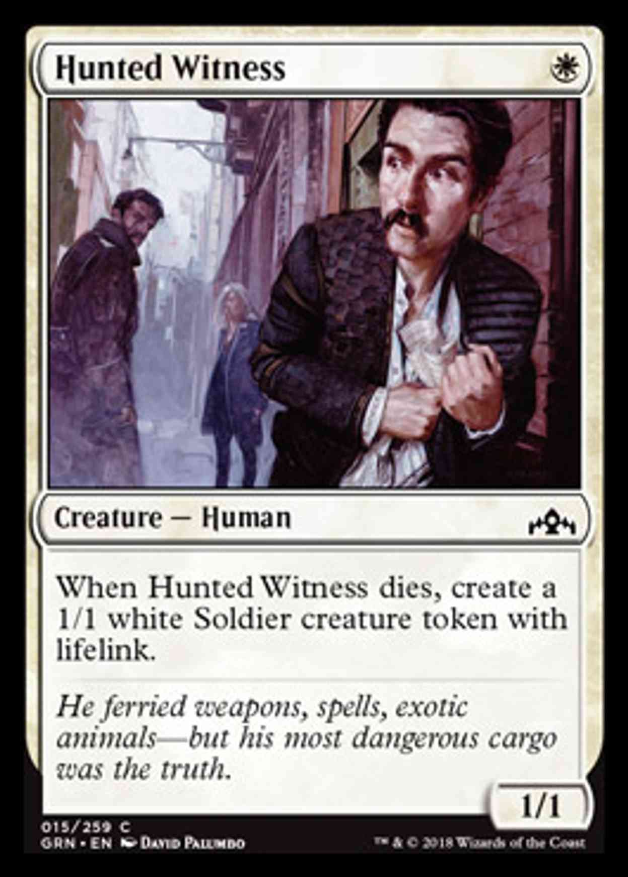 Hunted Witness Price from mtg Guilds of Ravnica