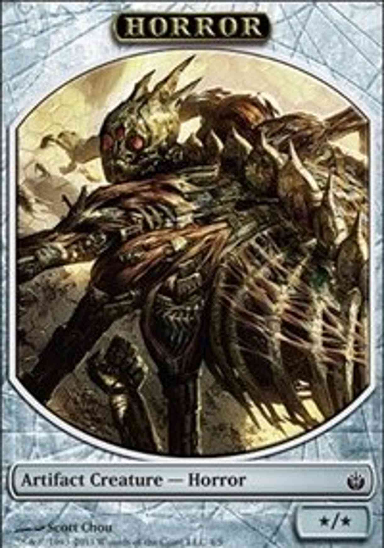 Horror Token Price from mtg Mirrodin Besieged