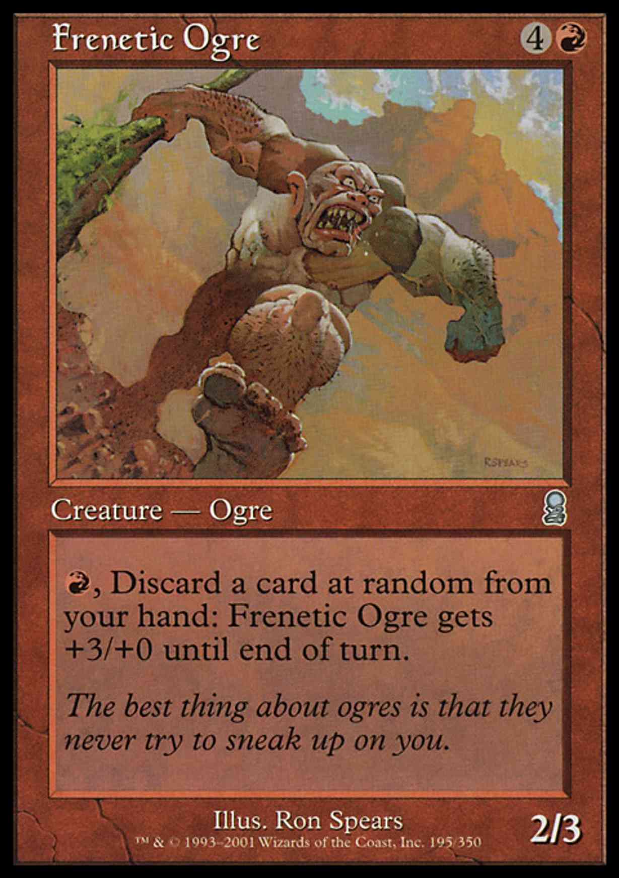 Frenetic Ogre Price from mtg Odyssey