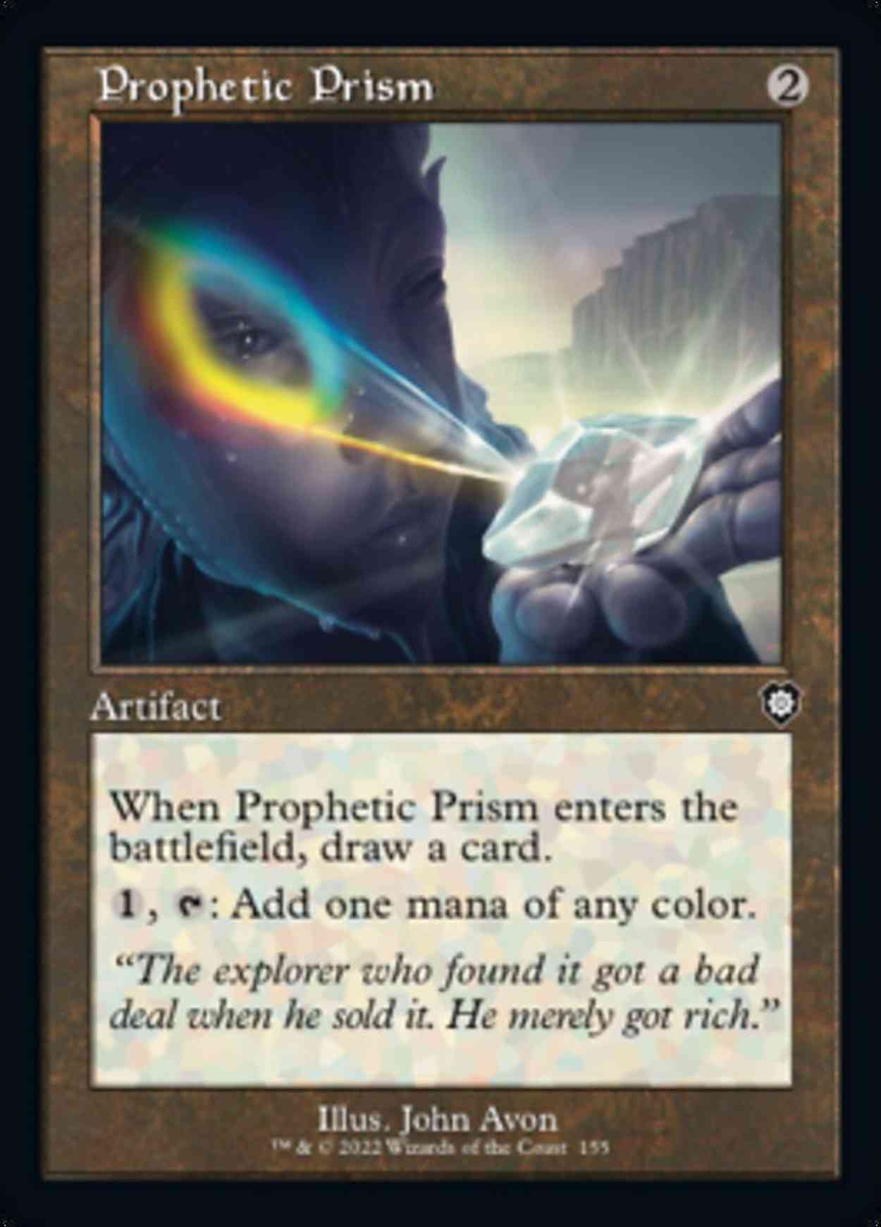 Prophetic Prism Price from mtg The Brothers' War Commander