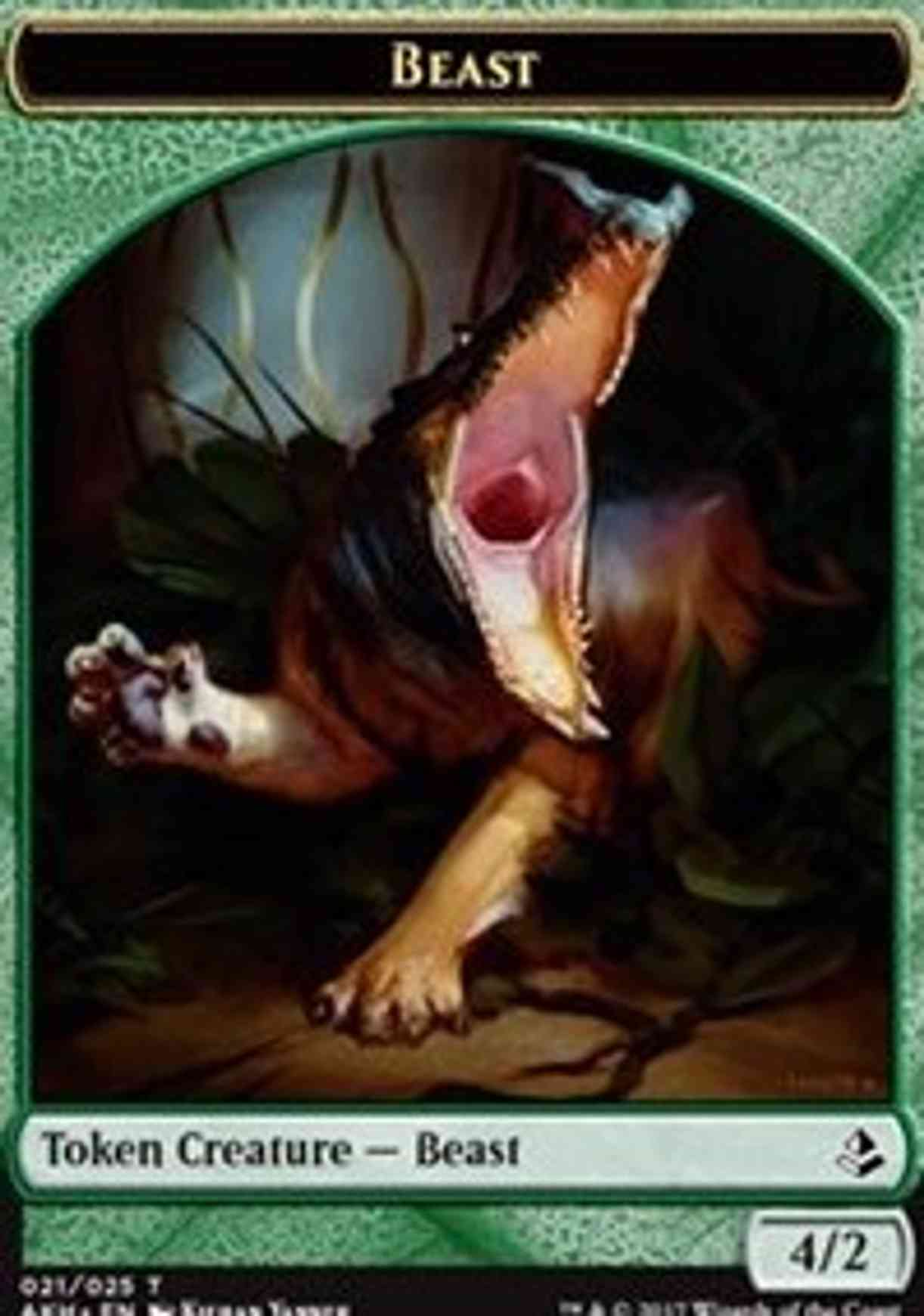 Beast Token Price from mtg Amonkhet