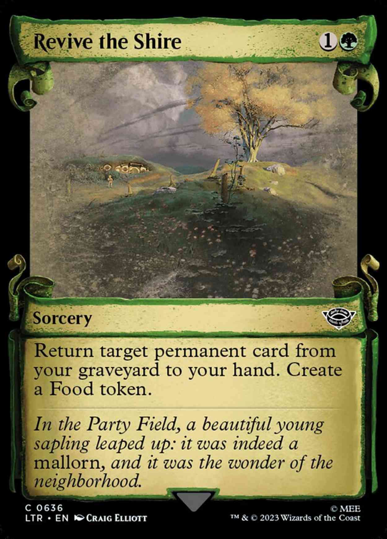 Revive the Shire (Showcase Scrolls) Price from mtg The Lord of the ...