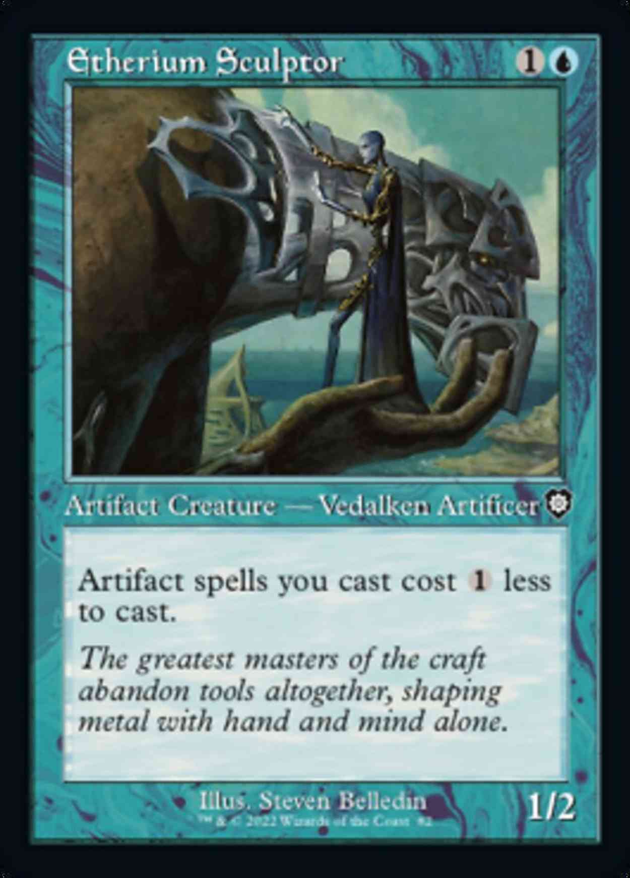 Etherium Sculptor Price from mtg The Brothers' War Commander