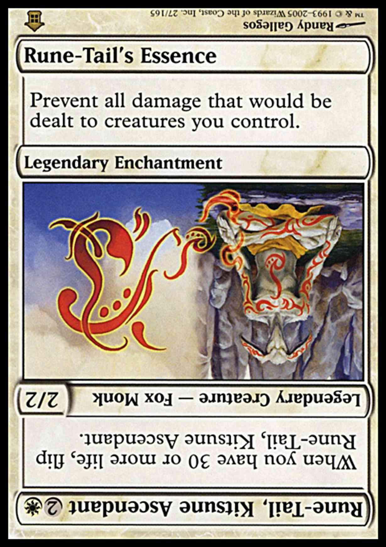 Rune-Tail, Kitsune Ascendant Price from mtg Saviors of Kamigawa
